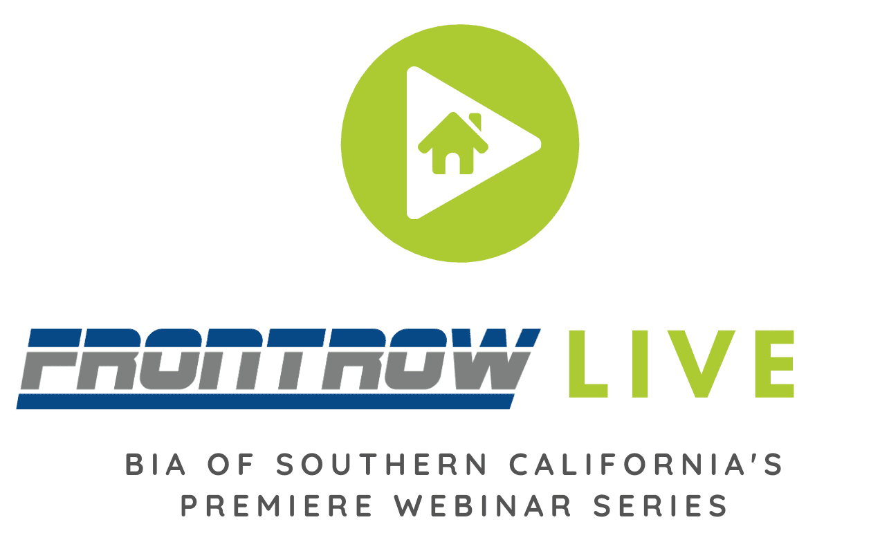 Front Row Live - Building Industry Webinars | BIASC