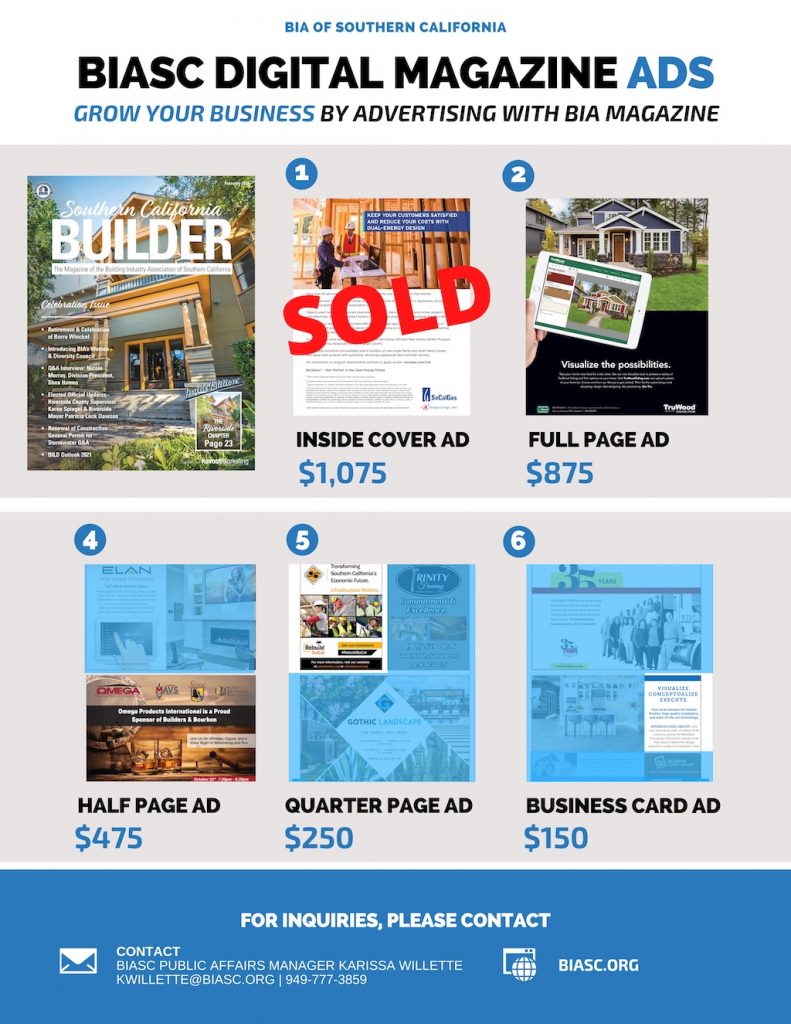 Southern California Builder: BIASC'S Building Industry Magazine