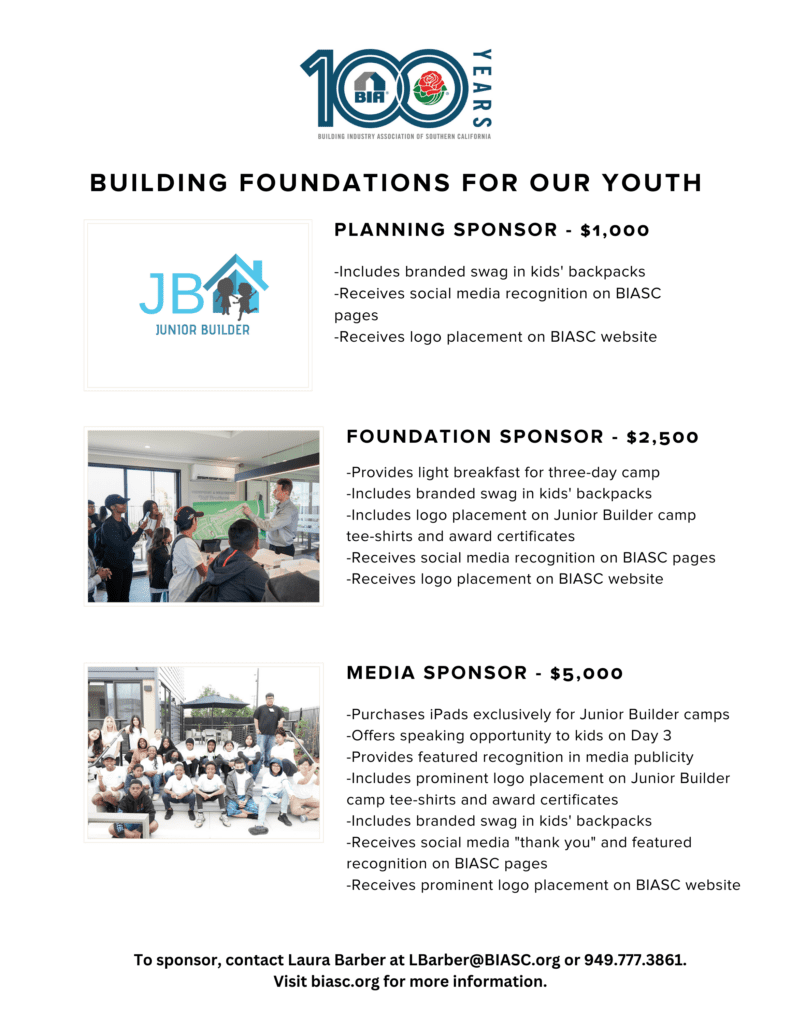 Junior Builder | BIASC