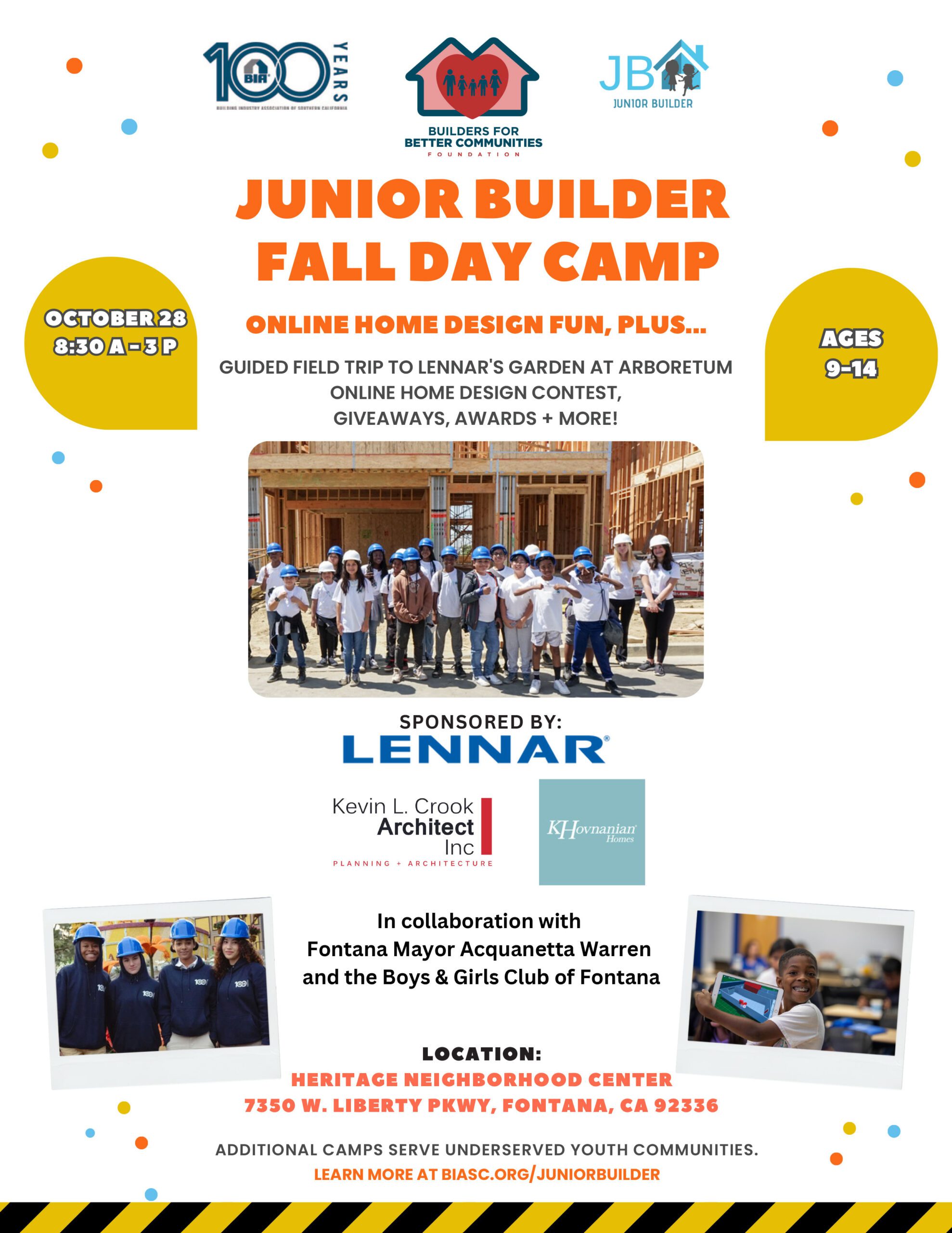 Junior Builder Program | Home Building Education | BIASC