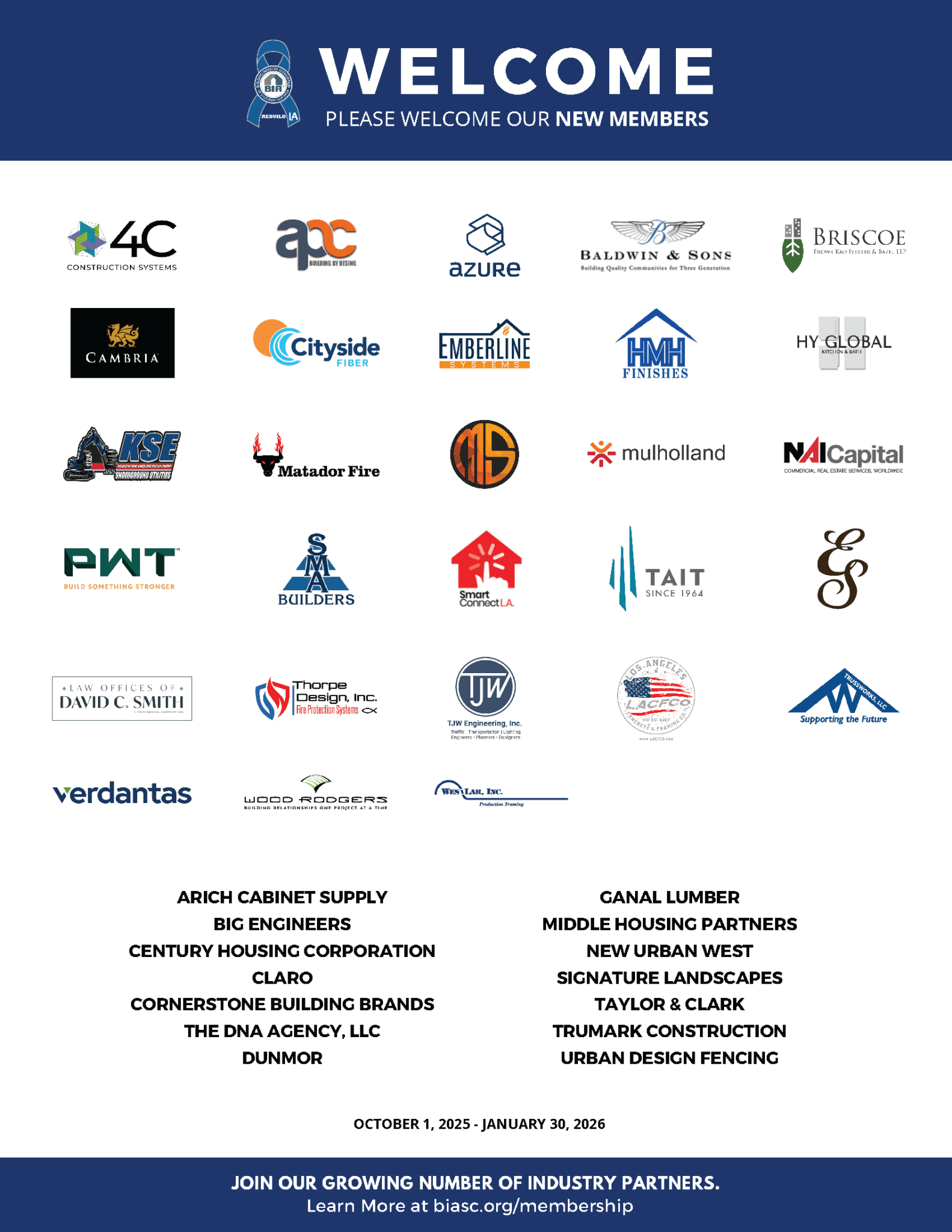 Building Industry Directory - Meet Our Partners | BIASC